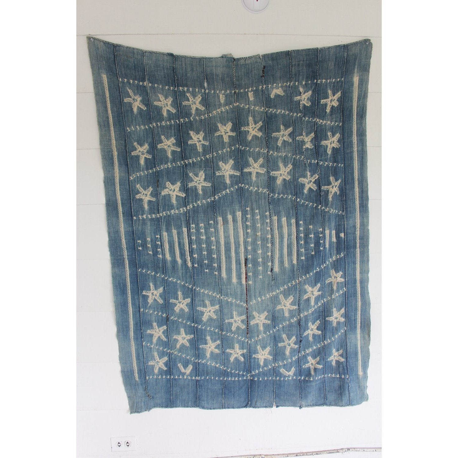 Authentic-Indigo-Mudcloth-Canary-Lane-Vintage-Persian-Rugs-60657-60614 ...